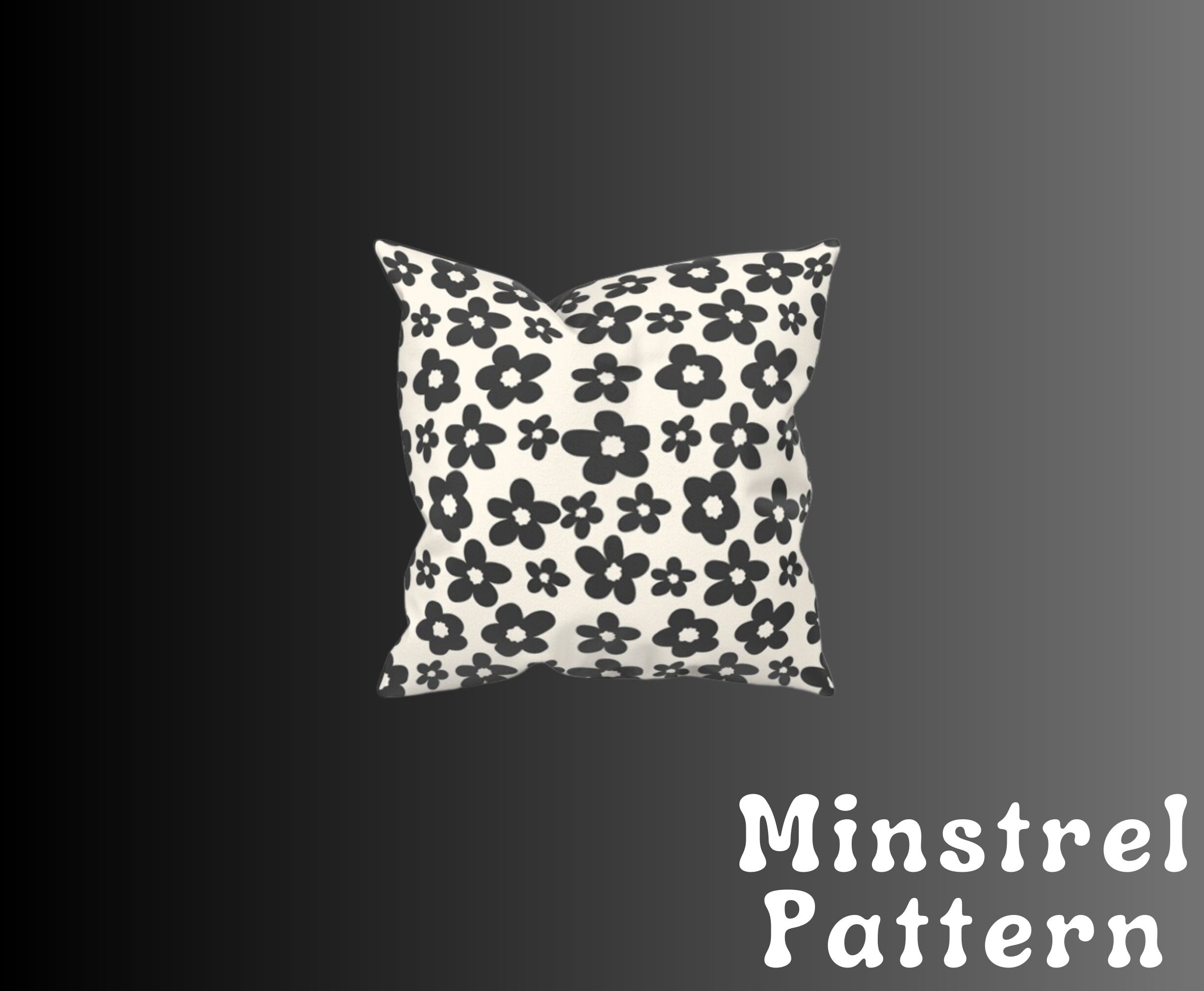 Retro Abstract Daisy Seamless Pattern Files for Fabric Printing, Floral ...