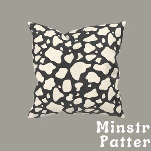 Cow Print Seamless Pattern for Fabric Printing Sublimation 300 DPI ...