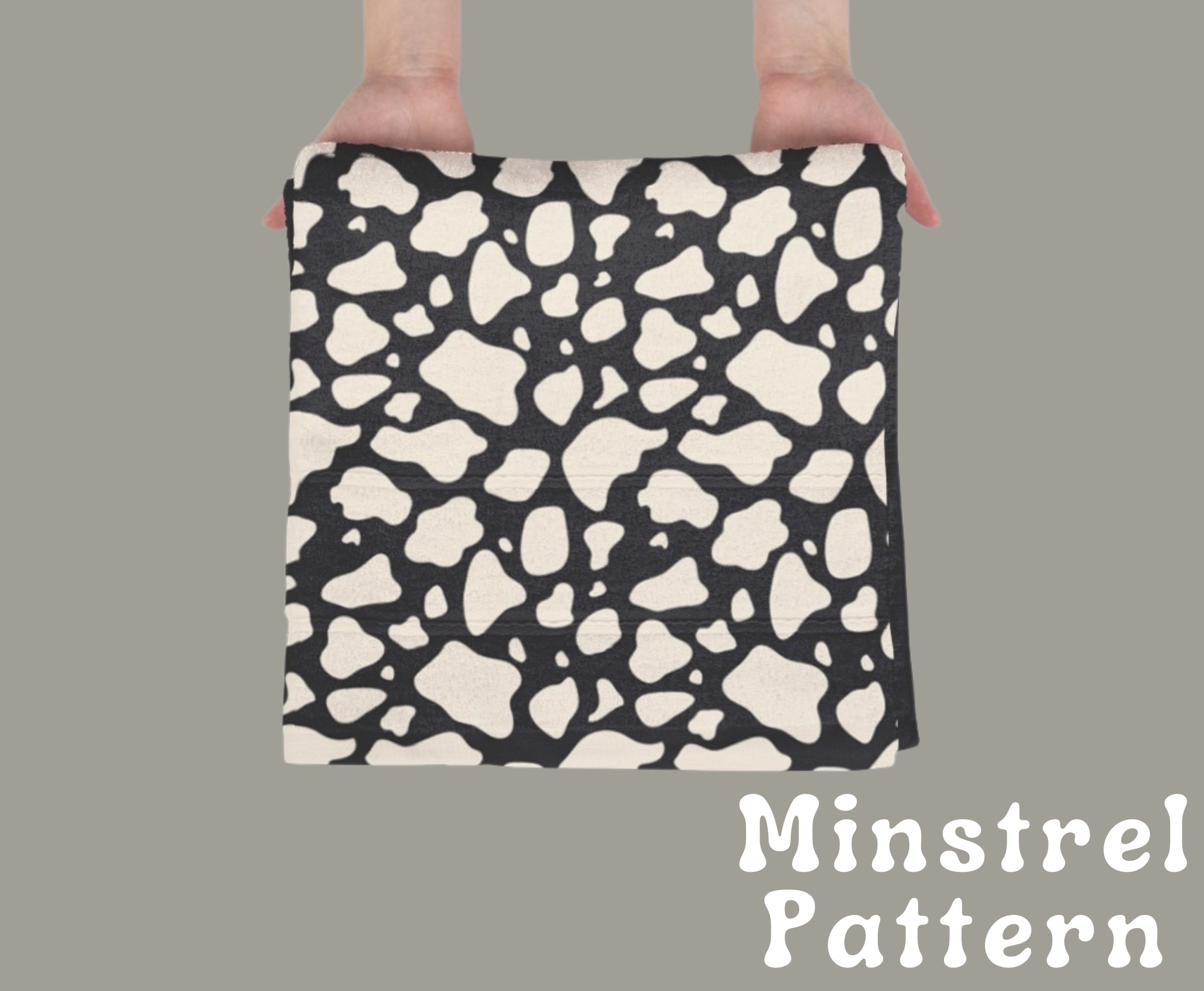 Cow Print Seamless Pattern for Fabric Printing Sublimation 300 DPI ...