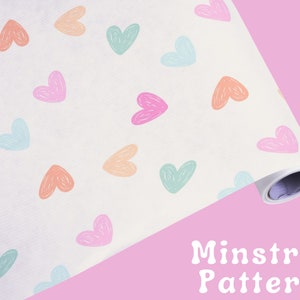 Spring Heart Seamless Digital Pattern Files for Fabric Printing ...