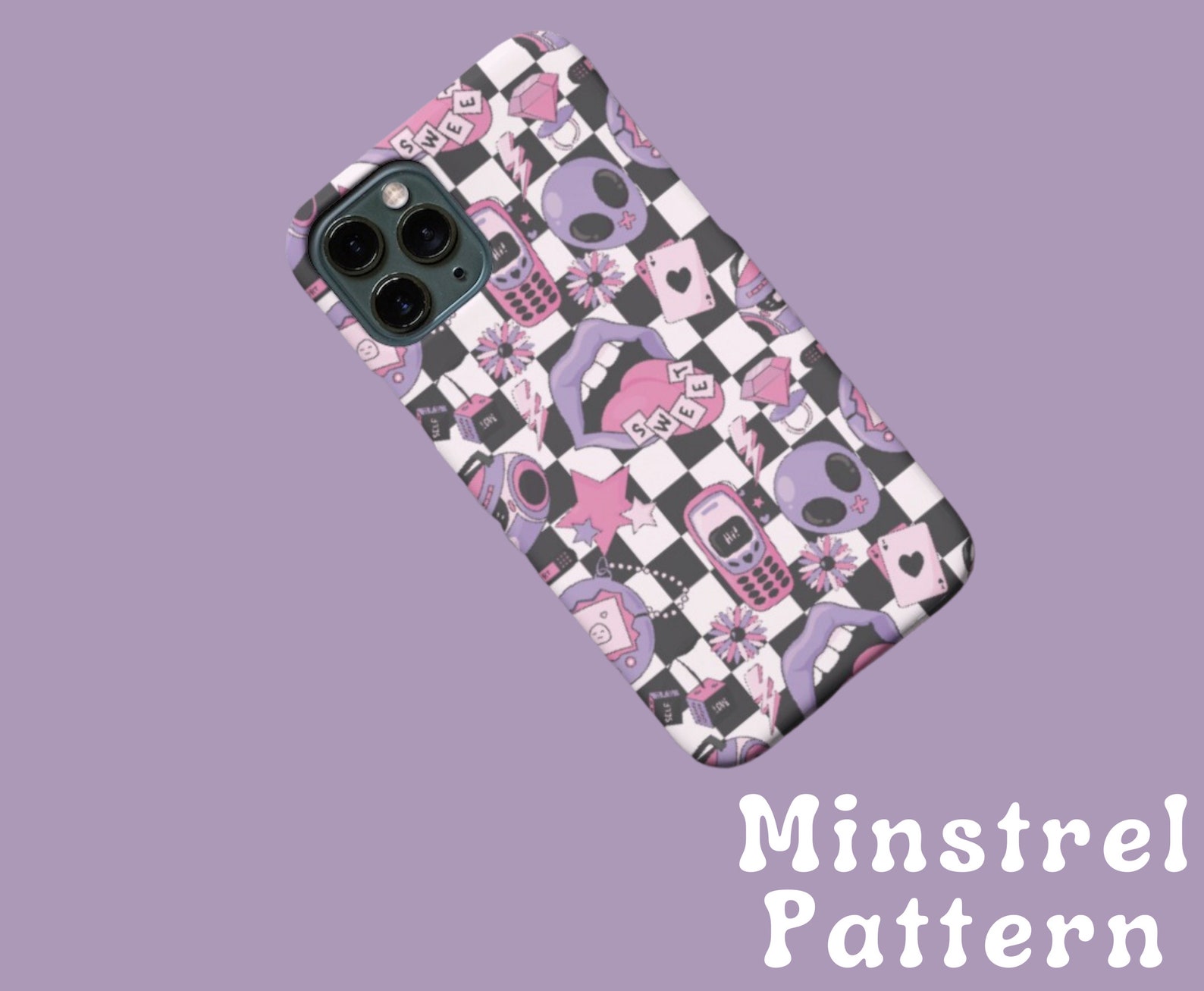 Aesthetic Y2K Seamless Digital Pattern for Fabric Printing Fabric ...