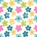 Spring Pastel Daisy Seamless Pattern for Fabric Printing Sublimation ...