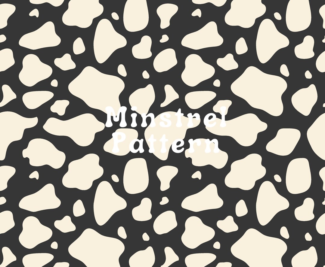 Cow Print Seamless Pattern for Fabric Printing Sublimation 300 DPI ...