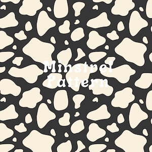 Cow Print Seamless Pattern for Fabric Printing Sublimation 300 DPI ...