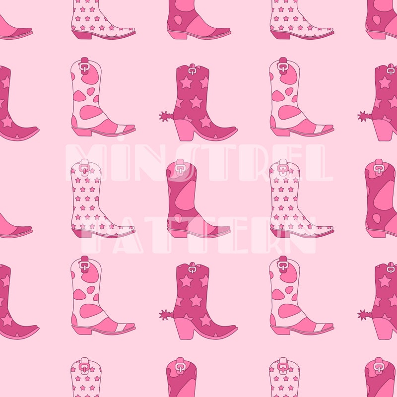 Pink Western Wallpaper - Etsy