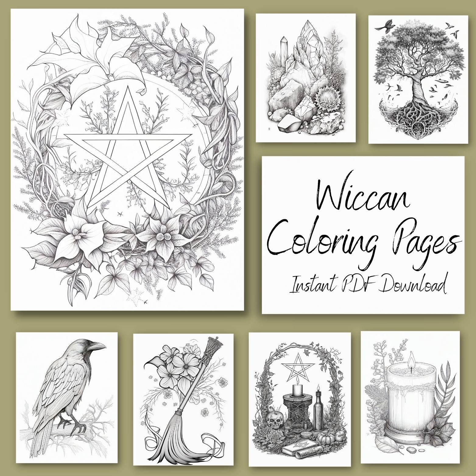 Printable Pagan Coloring Pages