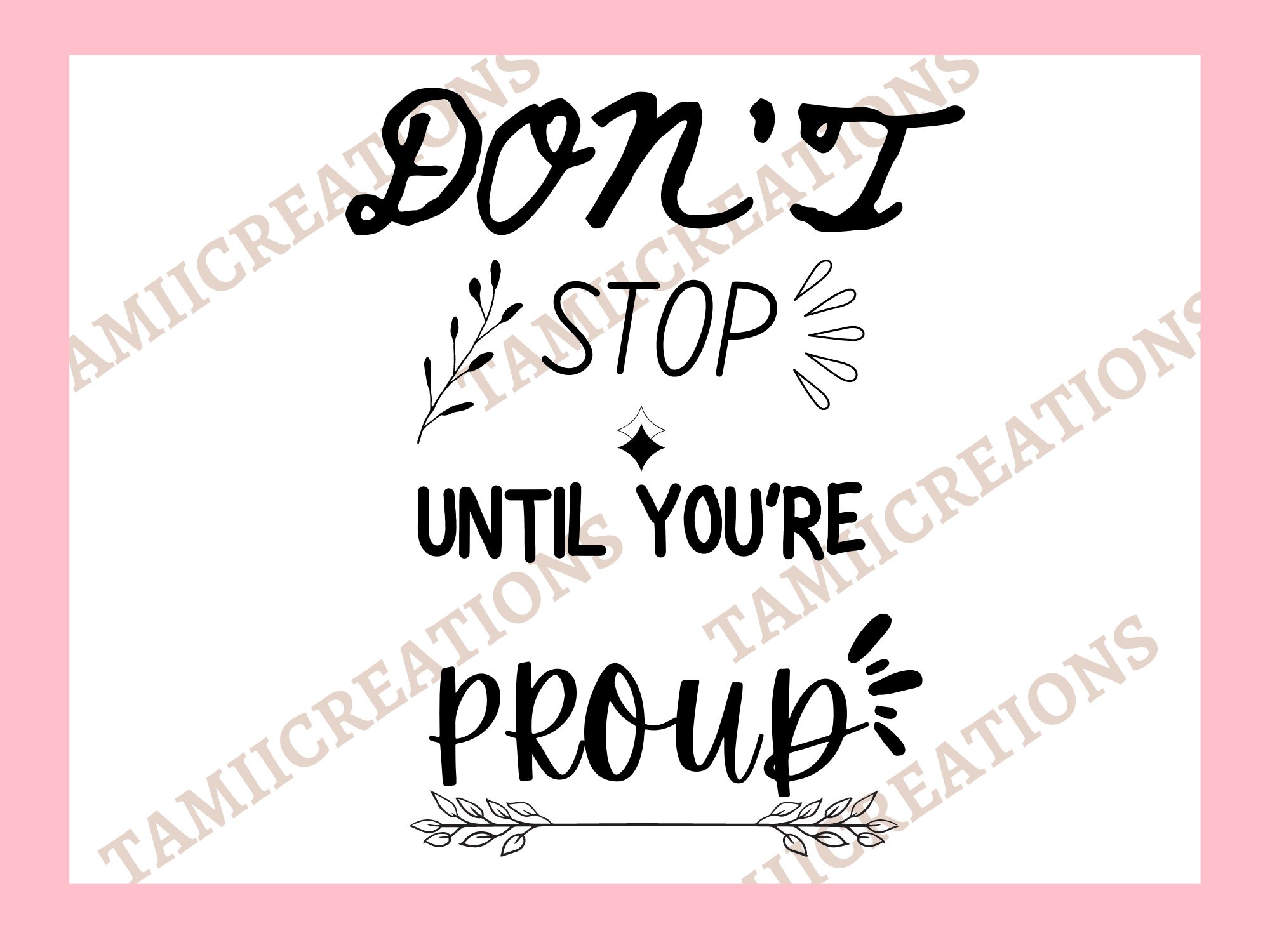 Printable Inspirational Motivational Words Sticker Embellishments for ...