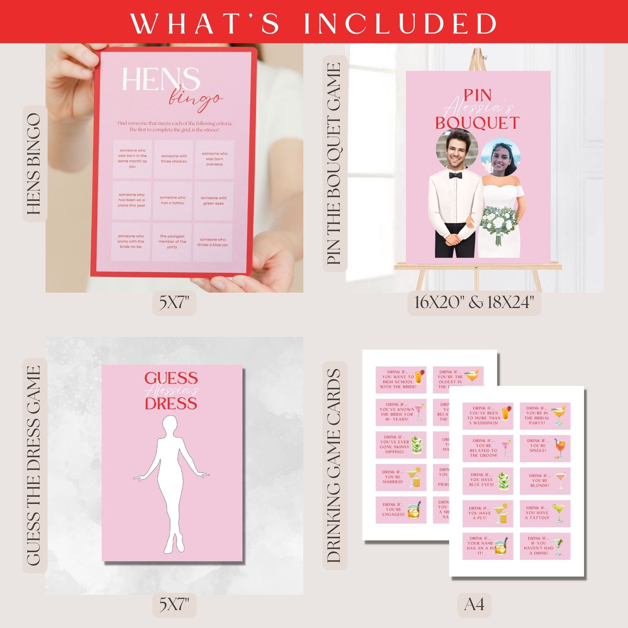 Hens Games Hen's Party Games Hens Pack Digital - Etsy