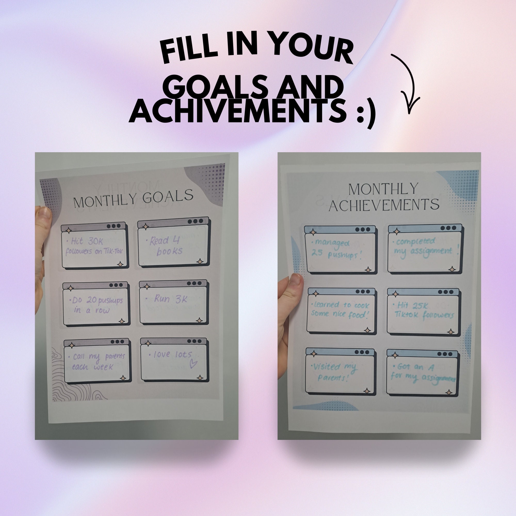 Goal Tracker and Achievements Tracker - Track Your Progress and Goals ...