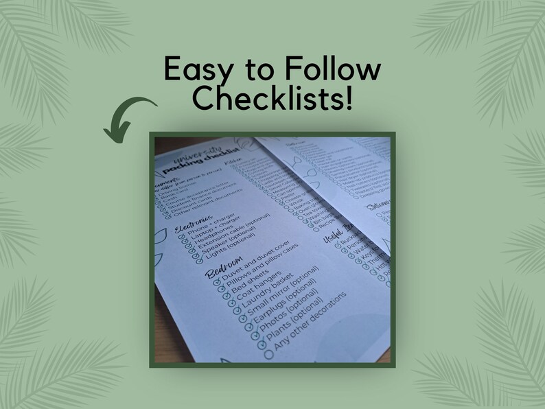 University Packing Checklist - College Checklist - Essentials for ...