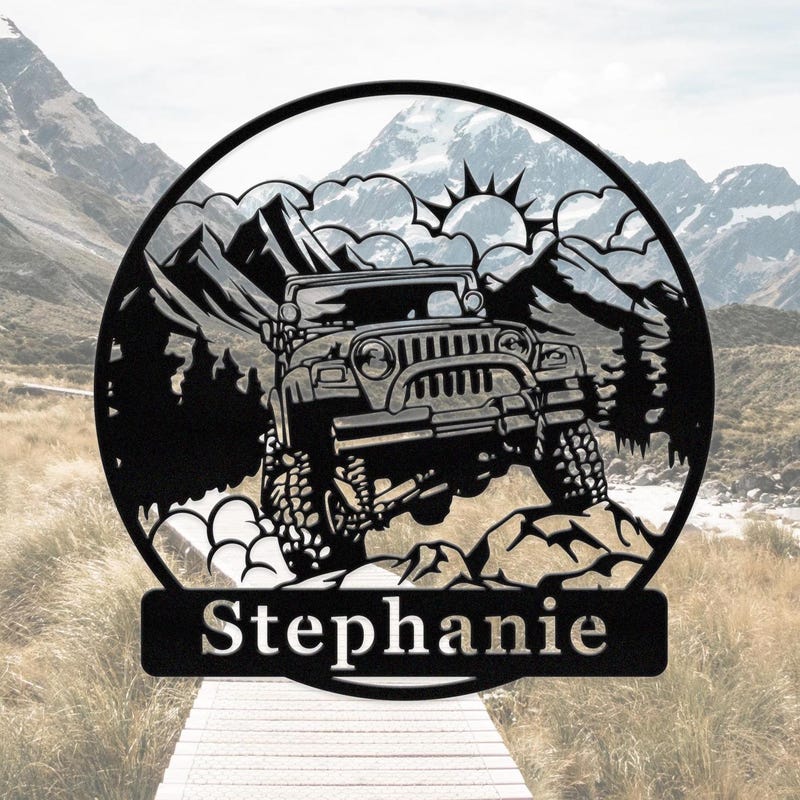 Metal Jeep - Etsy