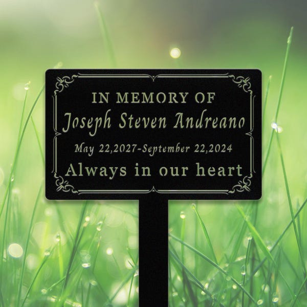 Ground Cemetery Plaques - Etsy
