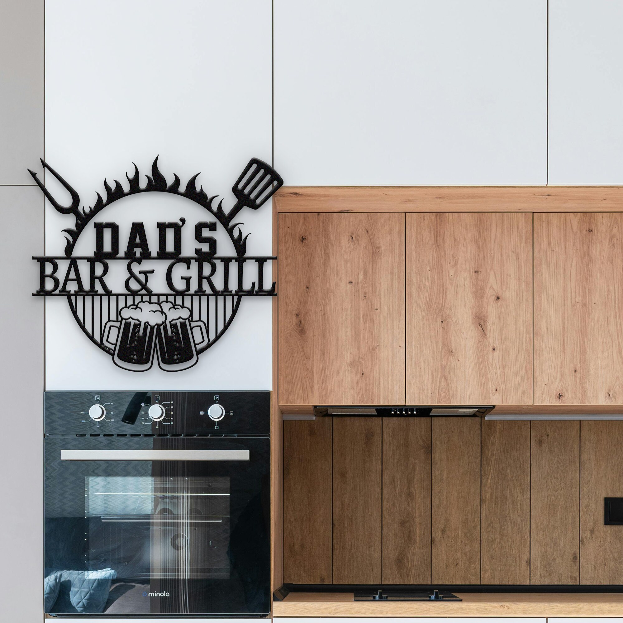 Personalized Metal Bar Sign, Custom Bar Sign Metal Wall Art, Home Pub ...