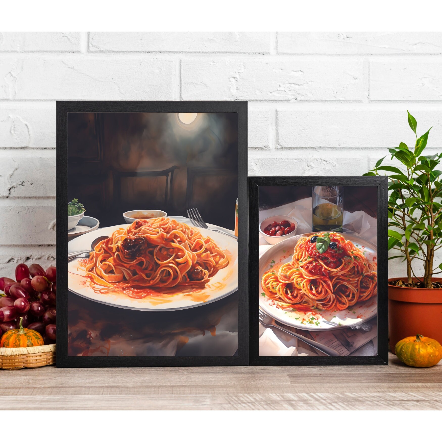 Spaghetti Printable Art, Spaghetti Poster, Pasta Photo Print, Pasta ...