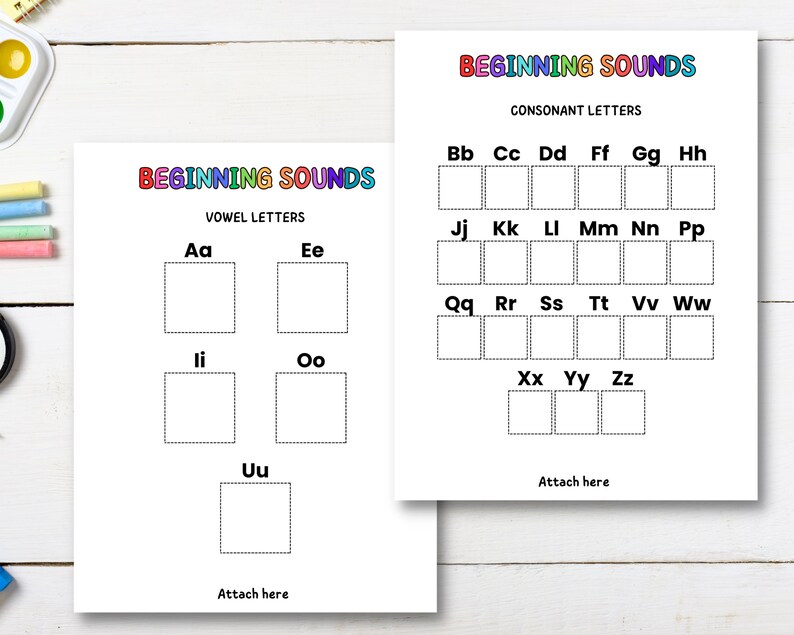 Beginning Letter Sounds Worksheets Beginning Sounds Kindergarten Vowel ...