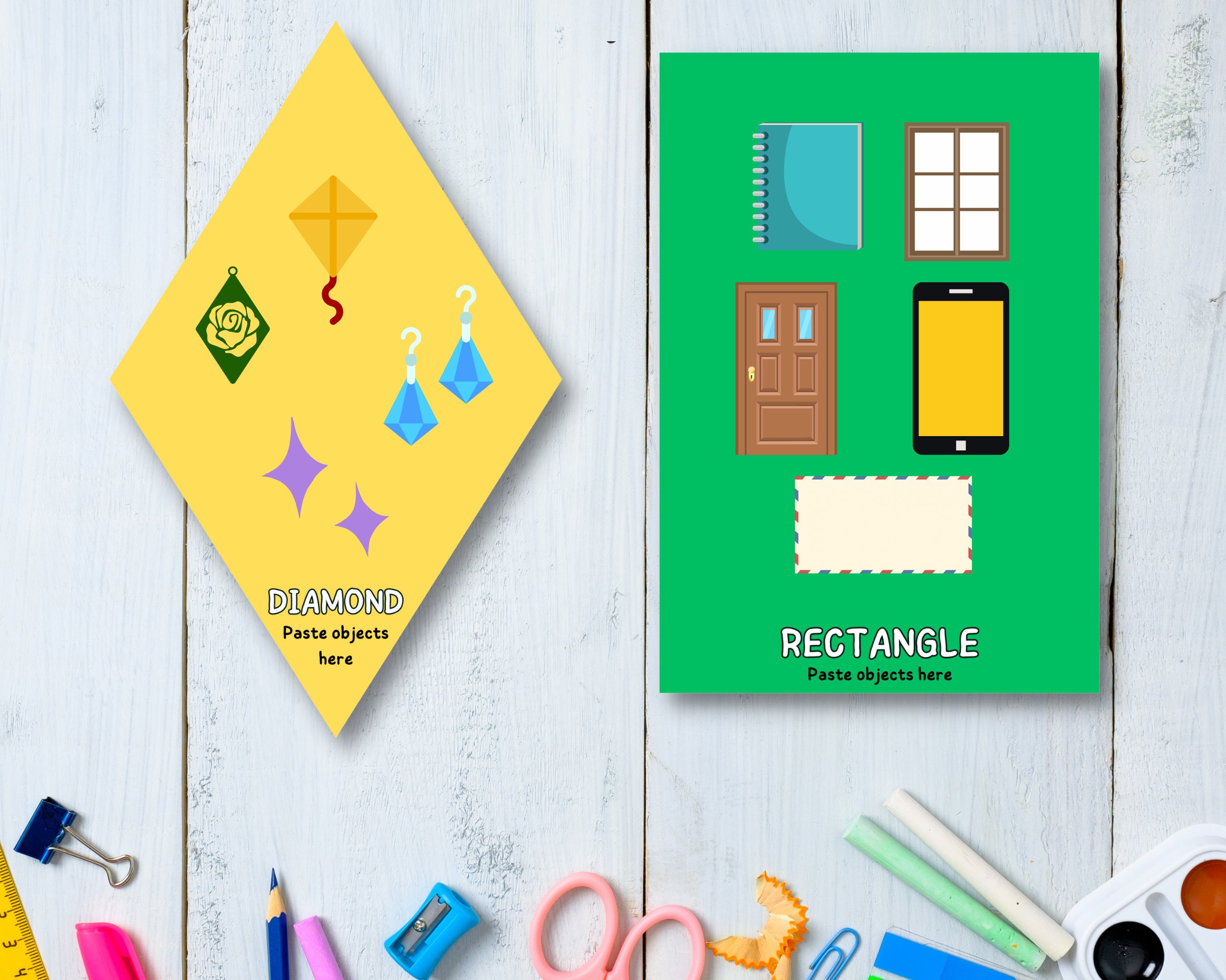 Basic Shapes Kindergarten Basic Shapes Printable Geometric Shapes Basic ...