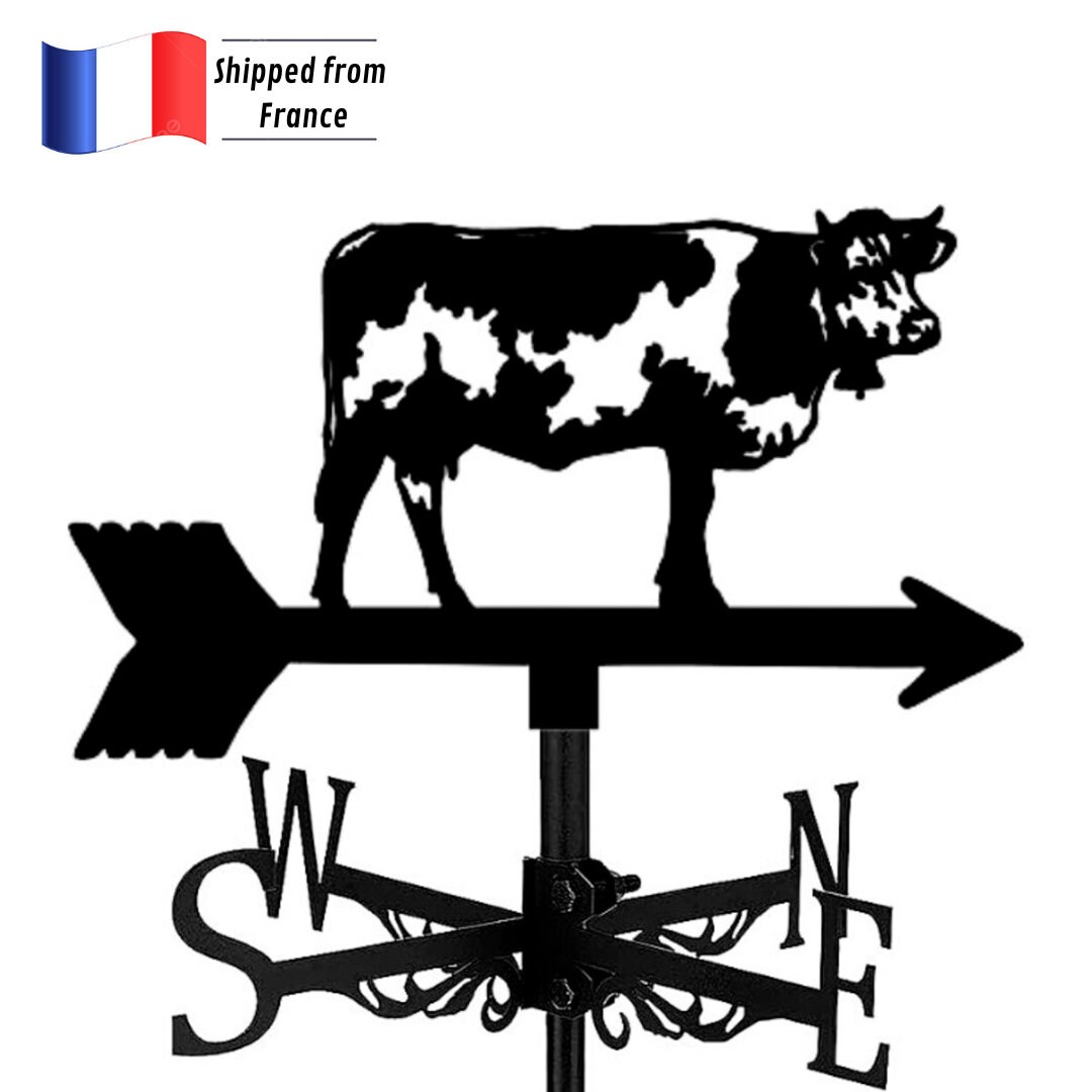 Metal WEATHER - Cow Pattern - Stock France/fast Shipping - Etsy