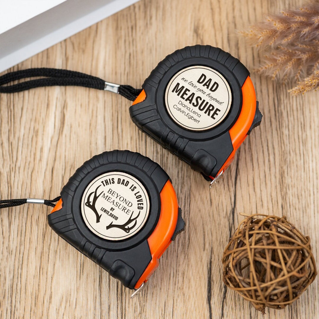 Custom Measuring Tape, Personalized Engraved Tape Measure, Father's Day ...