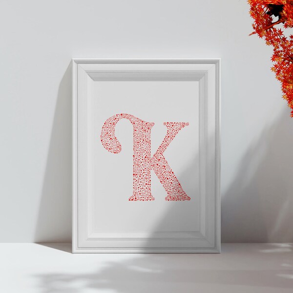 Letter K - Etsy