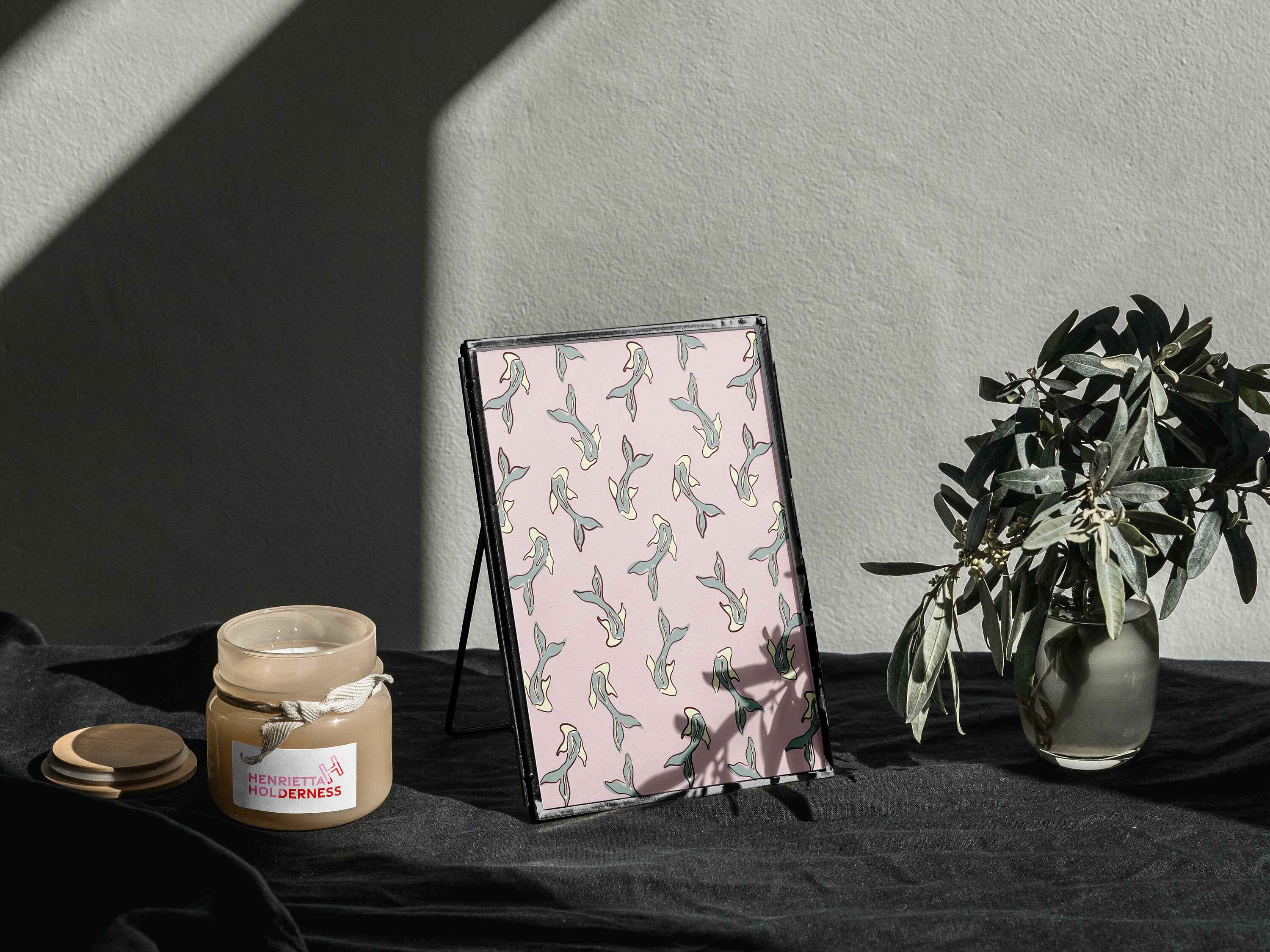 Pink Flying Fish Printable Downloadable Digital Artwork - Etsy