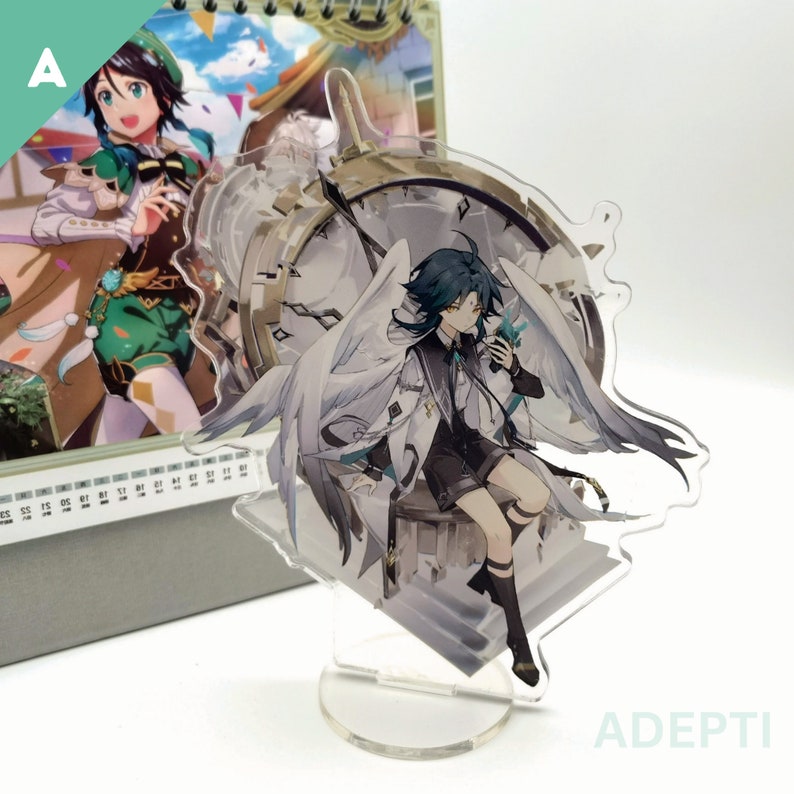Genshin Impact Acrylic Stand Figure Wanderer Scaramouche Xiao Kazuha ...