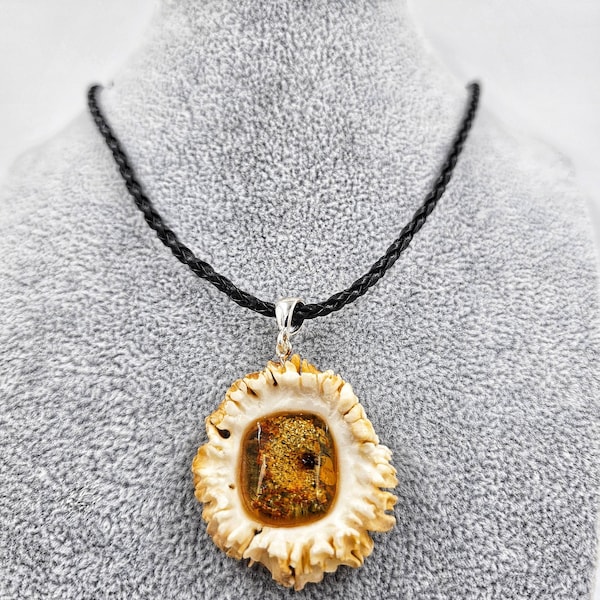 Deer Antler Pendant - Etsy