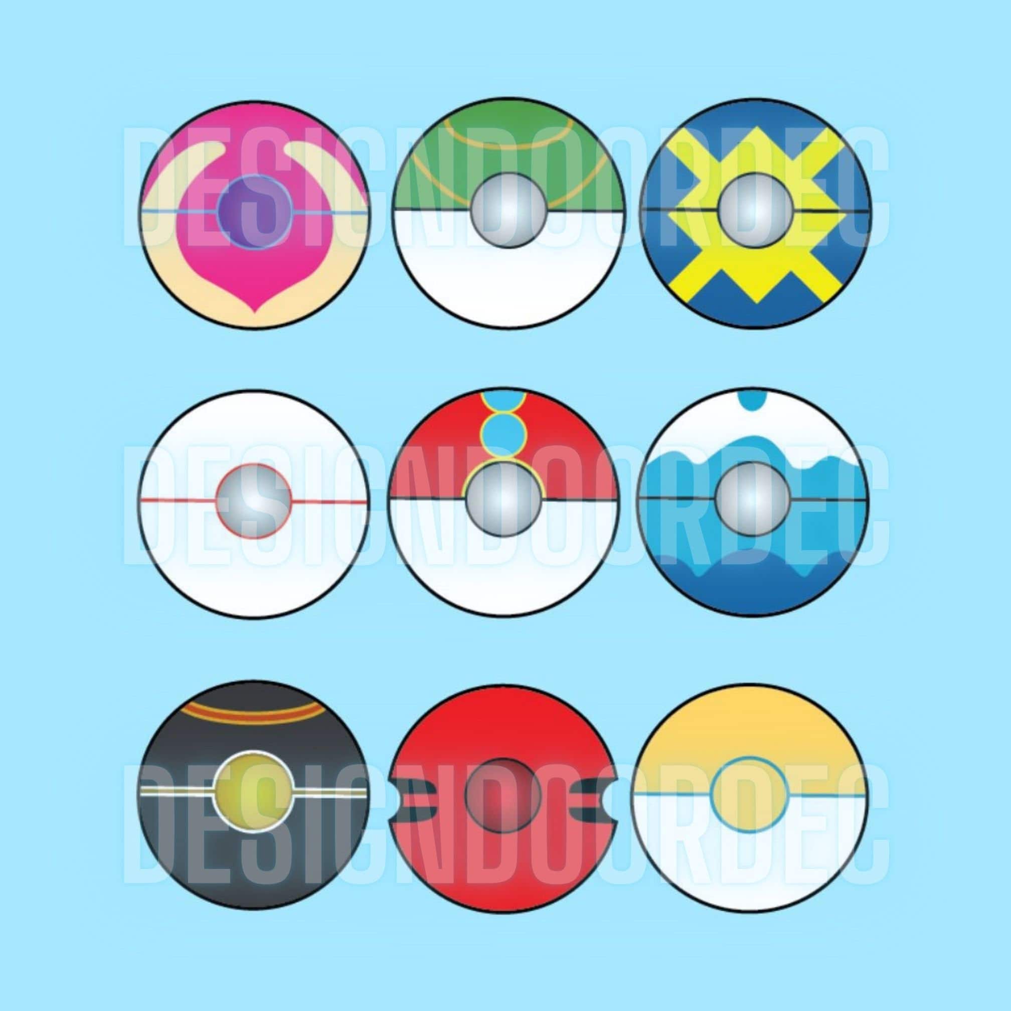 Pokemon Door Decs - Etsy