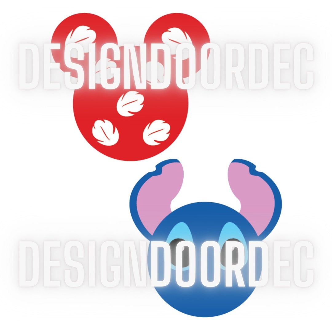 Lilo and Stitch Door Decoration - Etsy
