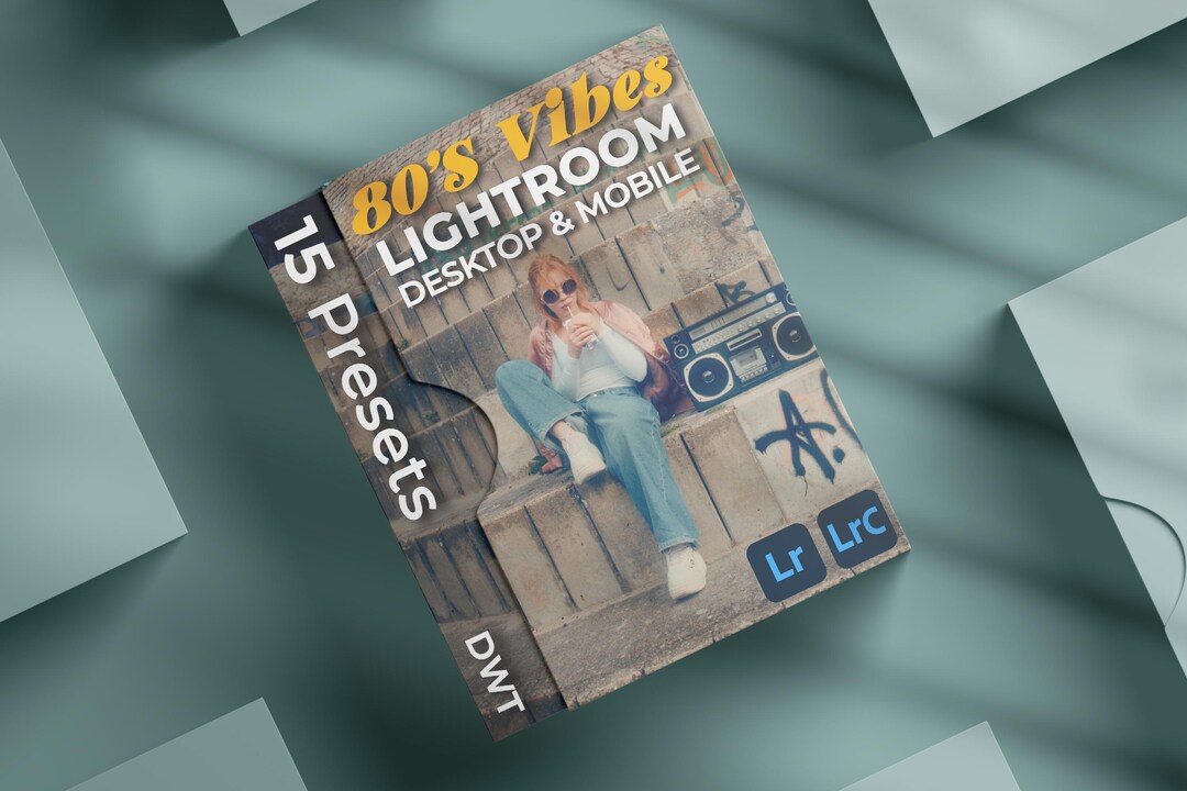 15 Retro 80s Lightroom Presets, Vintage Film Photo Filters Mobile and ...