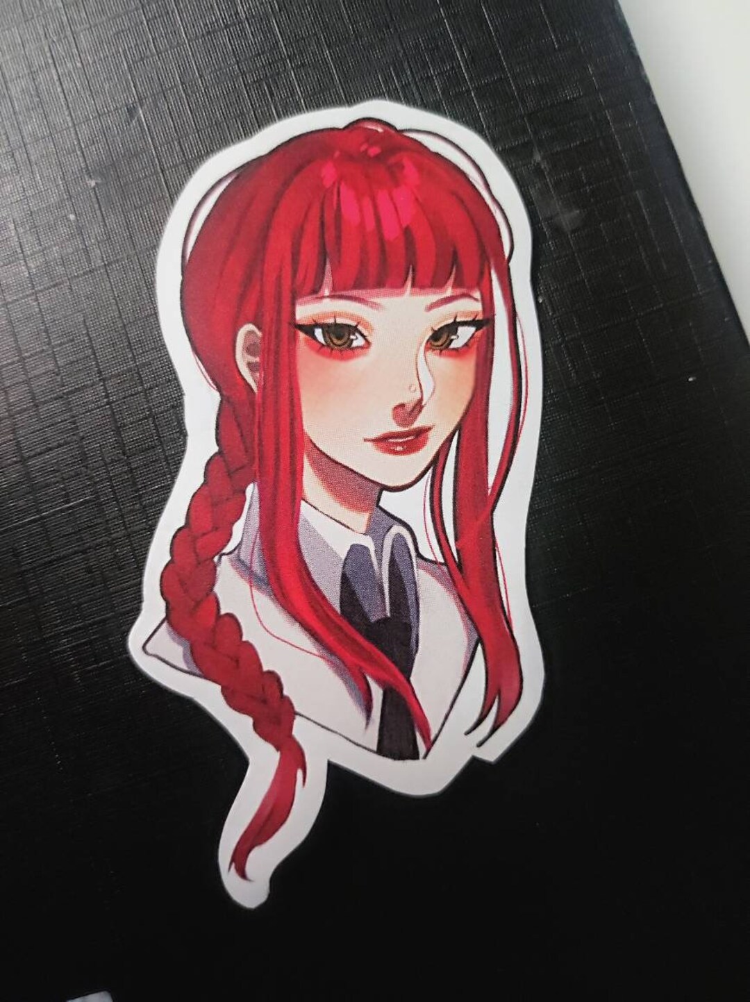 Makima Chainsaw Man Computer Notebook Decoration Stickers 7x3.5cm - Etsy