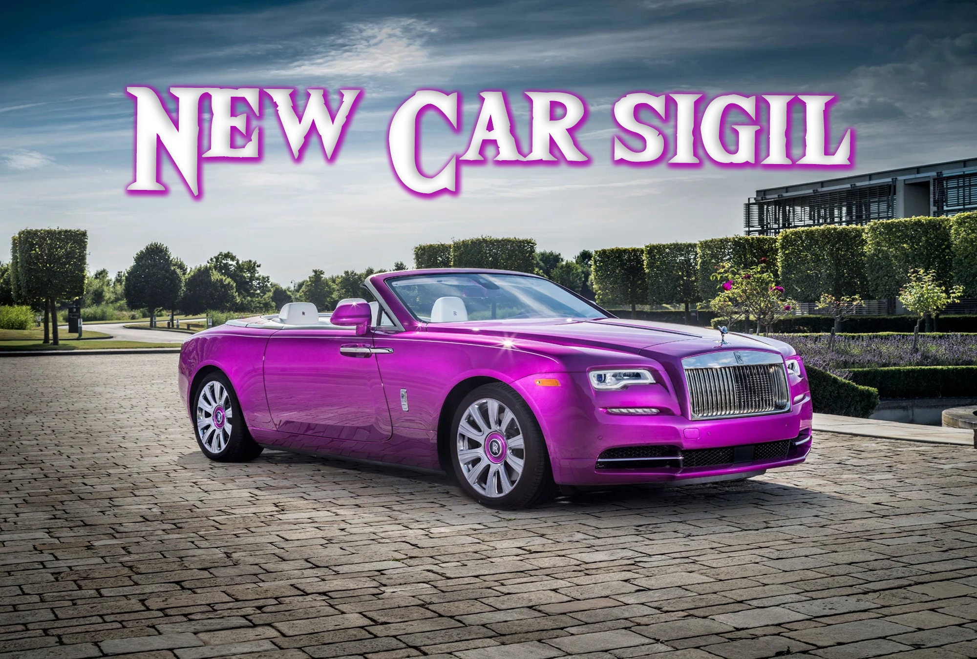 Sigil Magick Manifest an Expensive New Car Attract Money Sigil dream ...