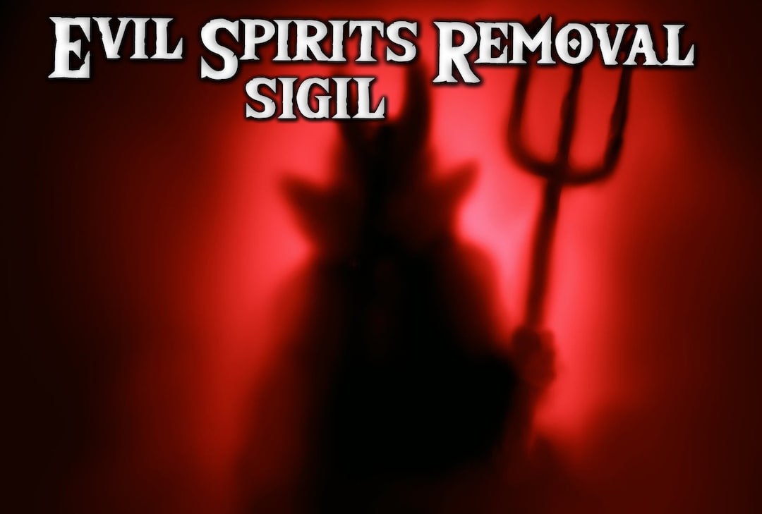 Remove the Devil and Evil Spirits Sigil | Cleanse All Bad Energy Sigil ...