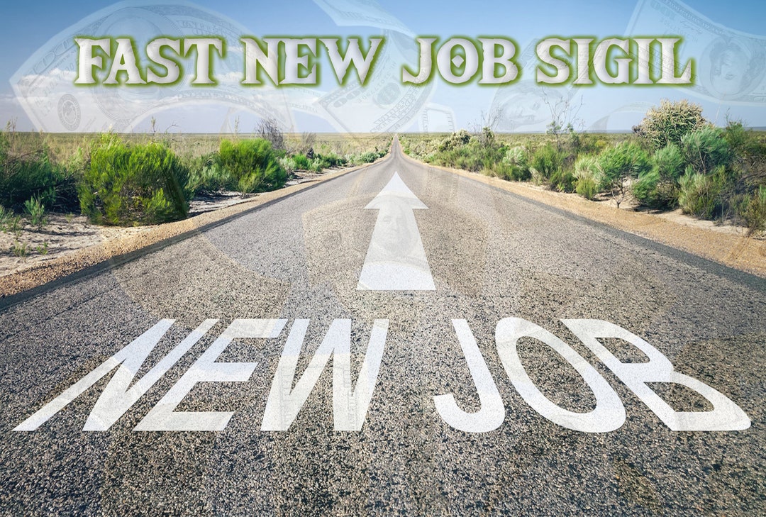 New Job Sigil: DIY Magic for Dream Employment (PNG & PDF) - Etsy