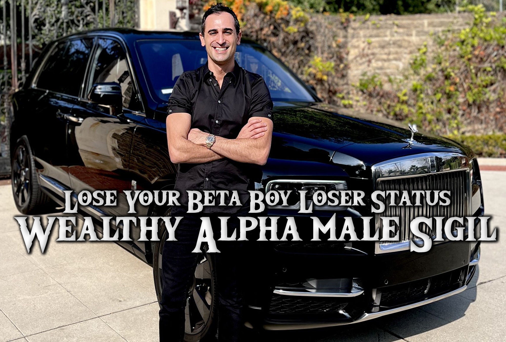 Sigil for Men Creating a Wealthy Alpha Male | Boost Your Masculine ...