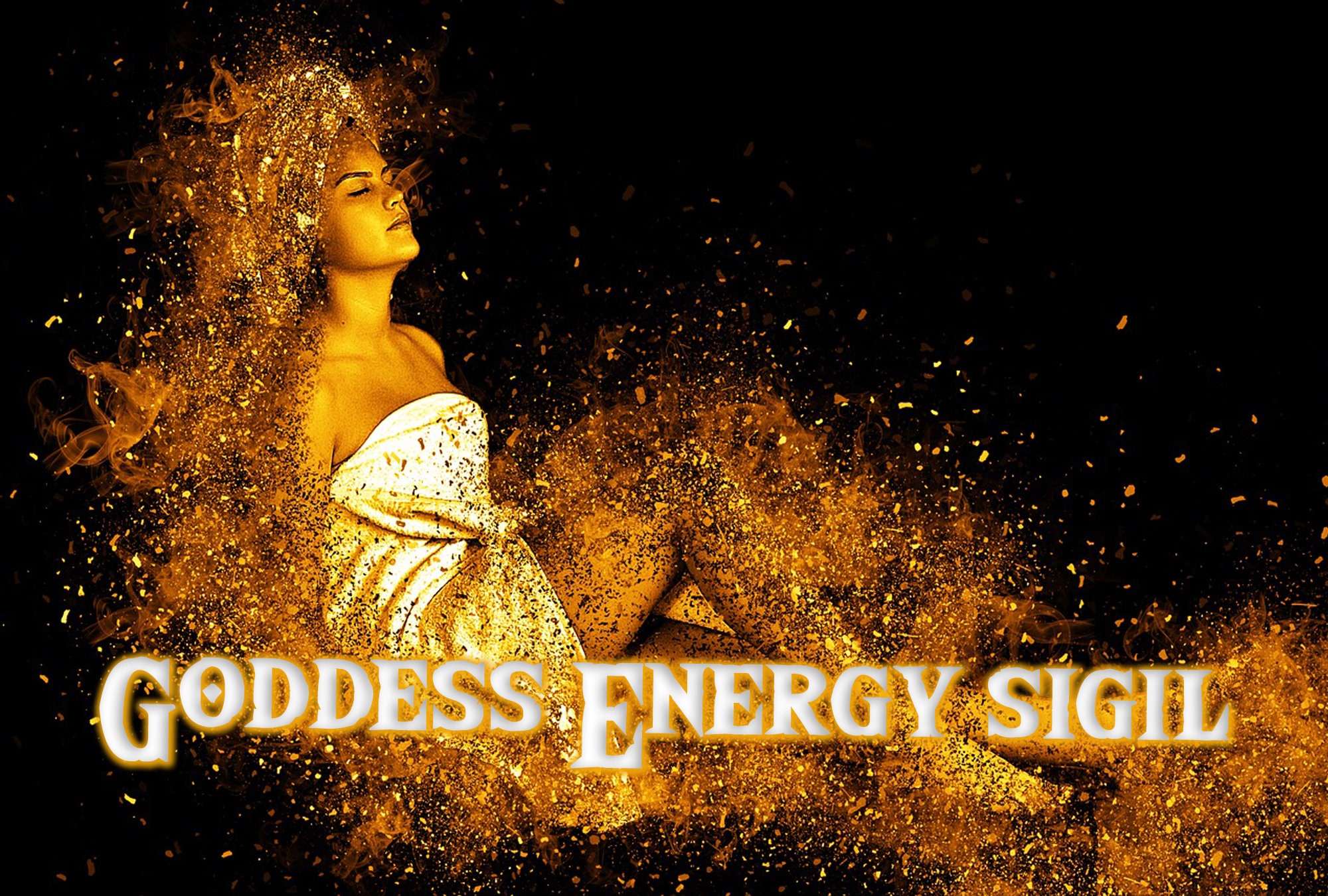 Goddess Energy, Magnetic, Full of Femininity Sigil & Sacred Energy ...