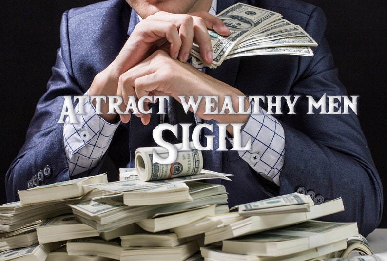Attract Wealthy Men Sigil: DIY Magic Attraction Spell (PDF) - Etsy