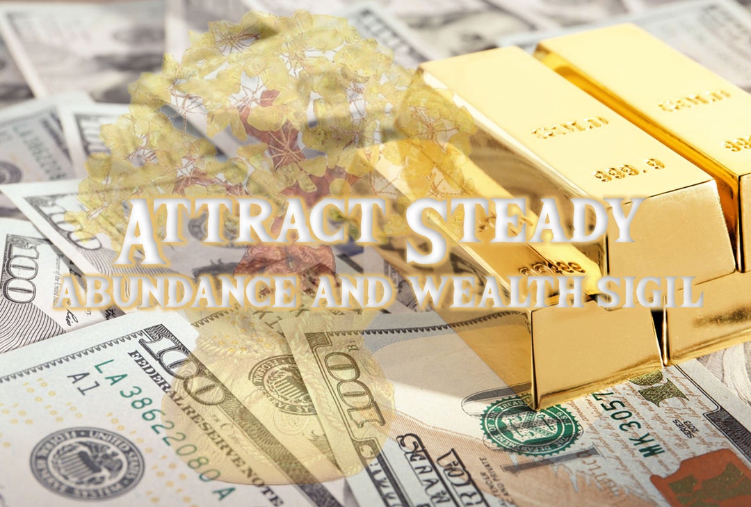 Sigil Attract Steady Abundance, Wealth and Money | DIY Sigil Magic ...