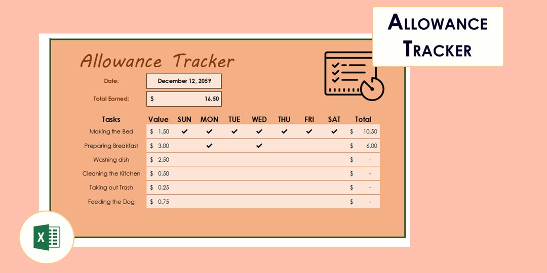 Sample Allowance Tracker - Etsy