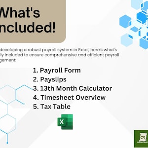 Payroll System in Excel (philippine Base) - Etsy