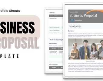 Modern Business Proposal Template, Canva Business Proposal Template ...
