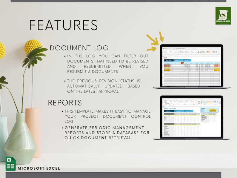 Document Control Template - Etsy