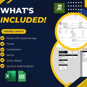 Payroll Template Version 4 - Etsy