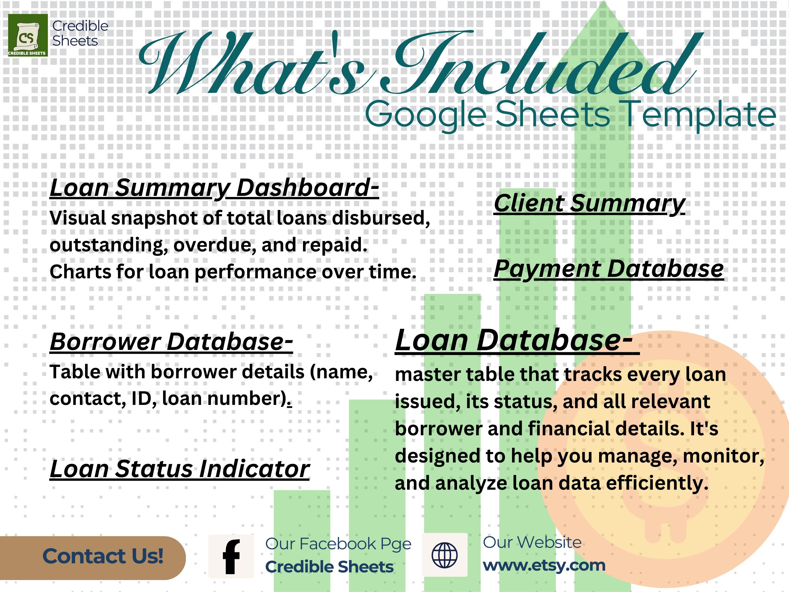Lending System in Google Sheets - Etsy