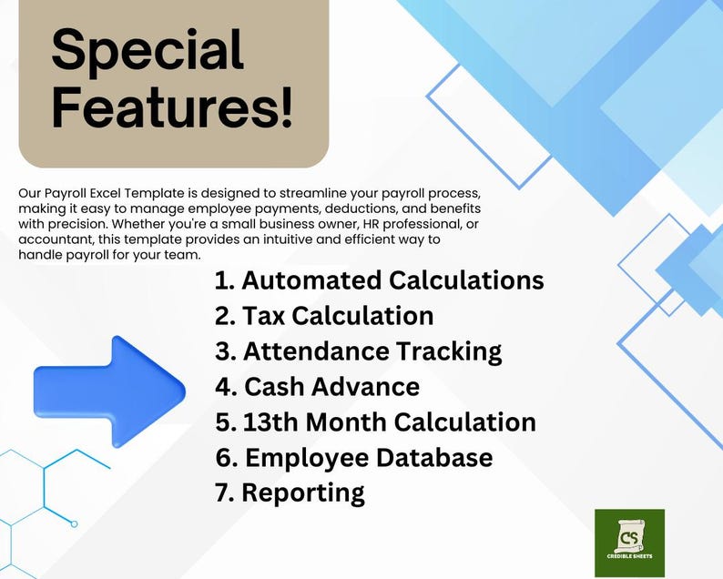 Payroll System in Excel (philippine Base) - Etsy