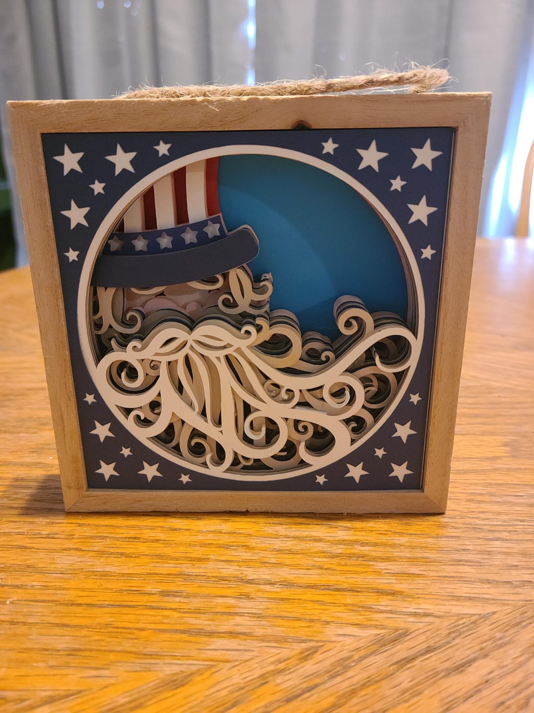 Uncle Sam 3d Shadow Box - Etsy
