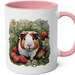 Guinea Pig Mug Strawberry Cup Two-tone Coffee Mugs - Etsy