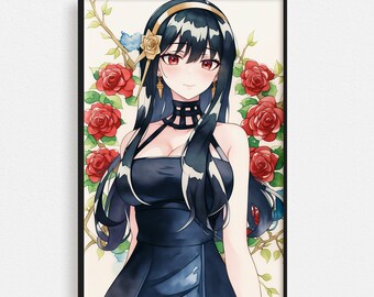 Thorn Princess / Ibara Hime Poster / Sxf Fine Art Print - Etsy