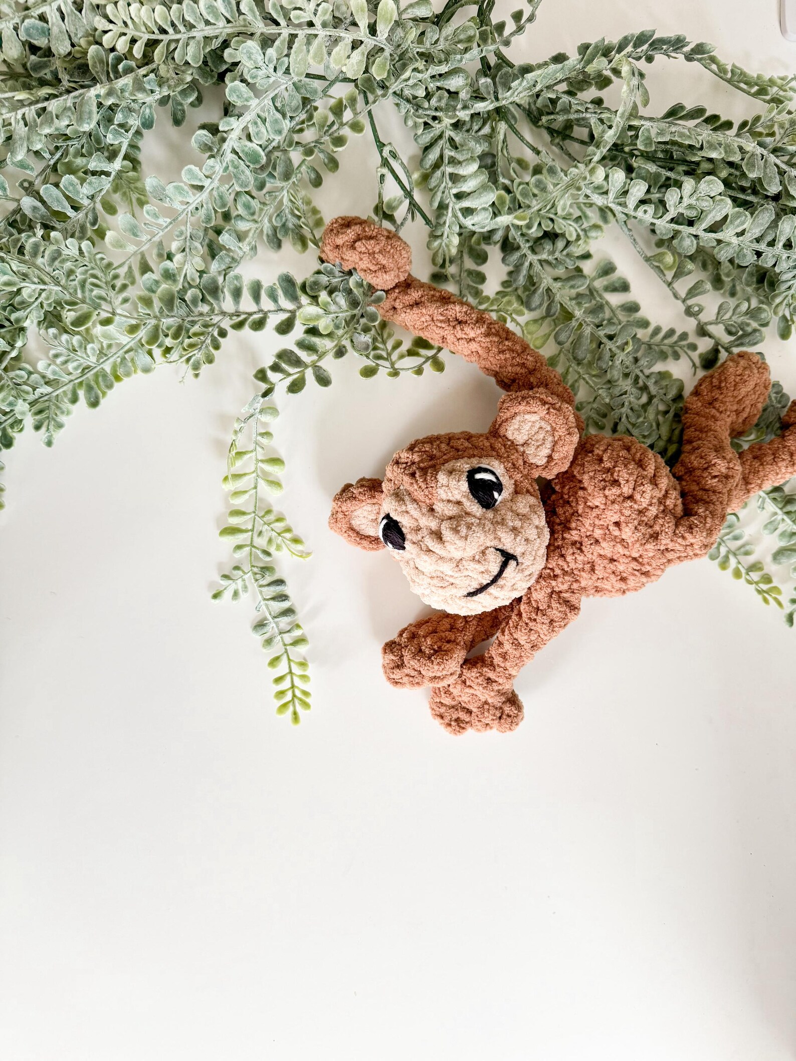 Monty Monkey Crochet Pattern Crochet Pattern Monkey Snuggler Monkey ...