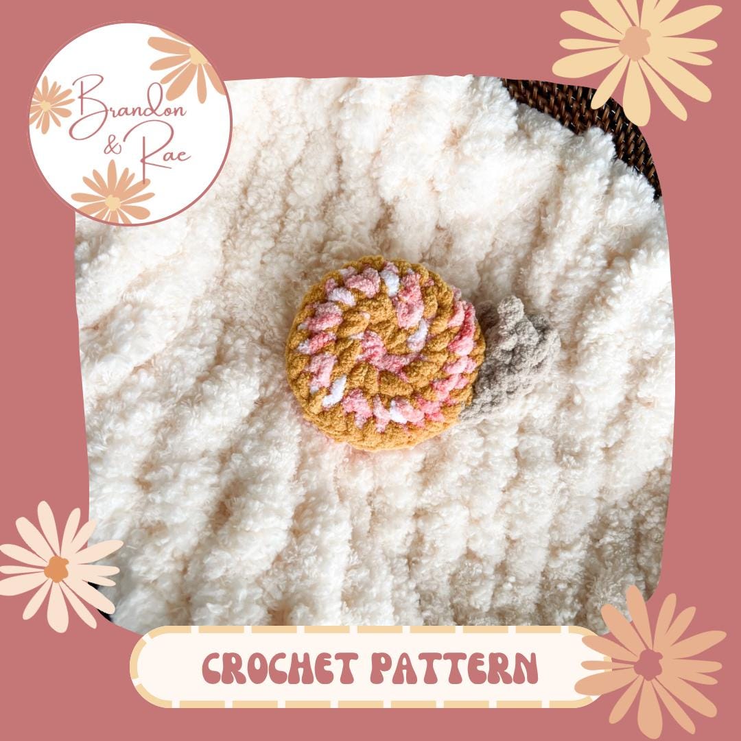 Snail Boo Boo Buddy Crochet Pattern | Ice Pack Cover | Kids Ice Pack ...