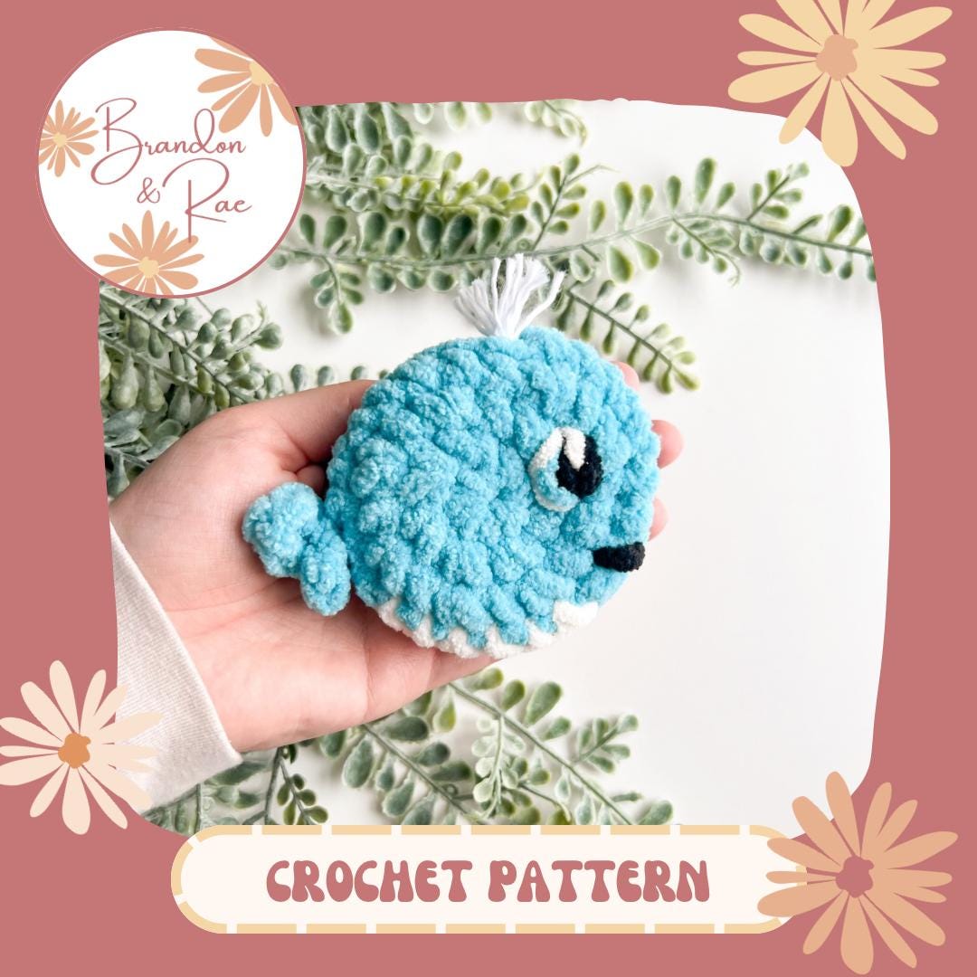 Whale Boo Boo Buddy Crochet Pattern | Ice Pack Cover | Kids Ice Pack ...